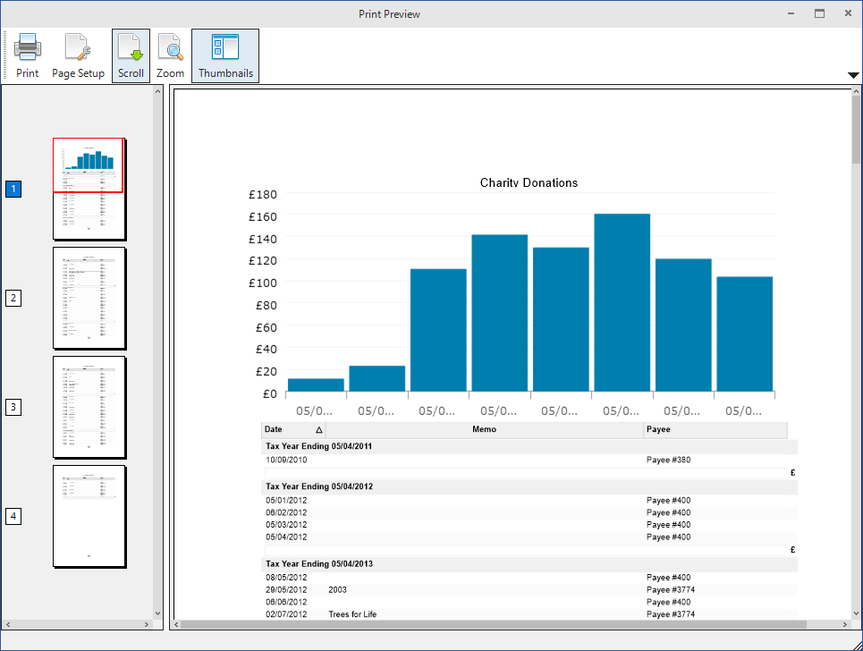 Maxim Money - Personal Finance software for Windows